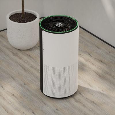 Cina Purificatore d'aria con lampada UV con filtro HEPA + carbone attivo e monitor della qualità dell'aria in vendita