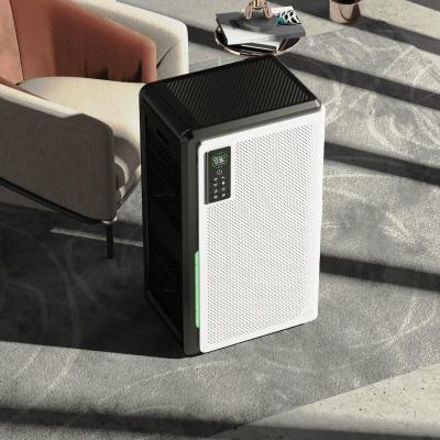 Cina Cinque luci UV del filtro da Hepa della velocità ventilano il materiale dell'ABS di alta qualità del purificatore in vendita