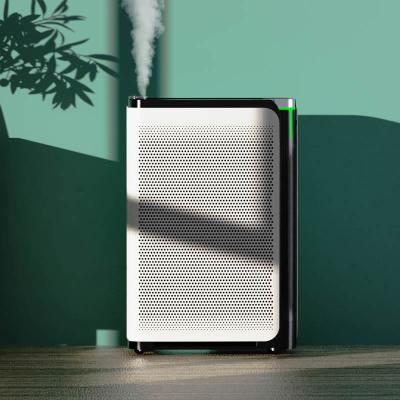 Китай Wheels Remote Room Appliances Hepa Filter Air Purifier With WiFi ETL продается