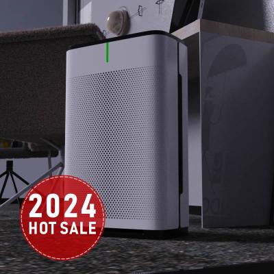 China Schone lucht HEPA-filter UV-sterilisator Huisdierluchtreiniger Adsorptie Drijvend haar Te koop