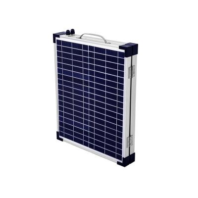 Μαύρο πτυσσόμενο ηλιακό πλαίσιο 18V 40W Sunpower Monocrystalline για τις εξαρτήσεις στρατοπέδευσης
