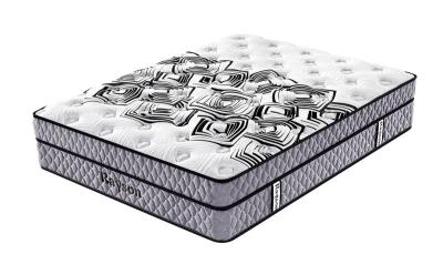 China Euro Top Double Bonnell Spring Foam Colchon Mattress 5 star hotel    RSB-DB for sale
