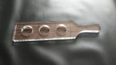 China Custom Acrylic Wine Rack / Plastic Bottle Holder / Lucite Wine Display Rack for sale