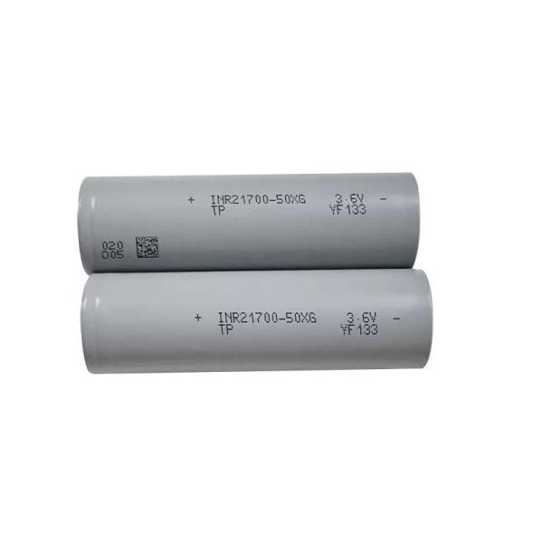 Quality Factory Price INR 21700 Battery 5000mAh Lithium Ion Battery MAX 8C Discharge Rate 21700 Battery Cell for E-motorcycle for sale
