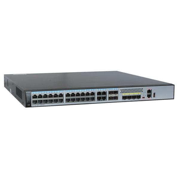 Quality S5720-36C-PWR-EI-DC 3-Layer LACP Ethernet Switch with 56 Gb/s Capacity and SFP for sale