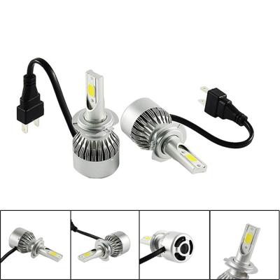Cina Lampadine luminose del faro della PANNOCCHIA LED dei pezzi di ricambio automatici 880 881 lampadina del faro dell'automobile di H4 H7 LED in vendita