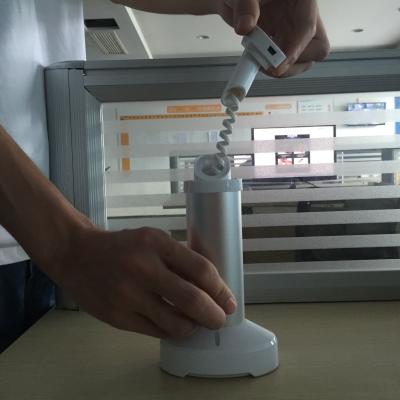 China COMER cell phone security display plastic magnetic stand holder with alarm locking for sale