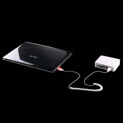 China 6-port alarm system for laptop computer anti theft display security cable locker for sale