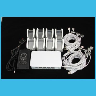 China COMER Security Display shelves for Cell Phone and Tablet 8 port alarm system for sale