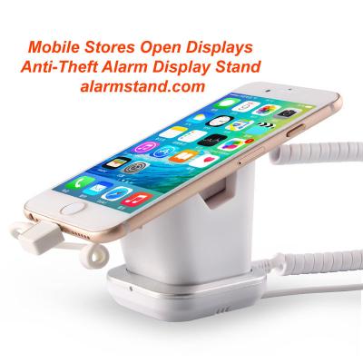 China COMER cellphone stores tablet display charger holder Anti-theft devices smartphone stands for sale