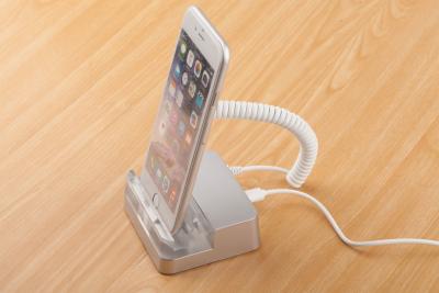 China COMER security display alarm mobile phones stand with support security anti-theft display system for sale