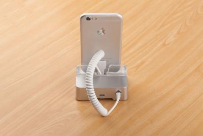 China COMER clear acrylic cell phone security display stand with support security anti-theft display system for sale