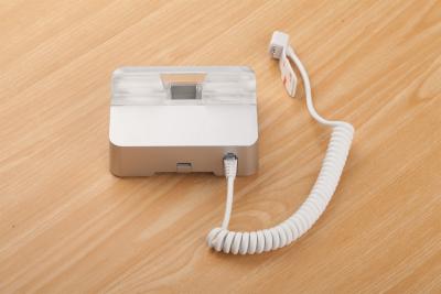 China COMER Security acrylic display Stand for mobile phone retail stores at exhibition with alarm function for sale