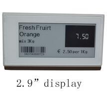 China convenient professional supermarket esl dispaly with 2.9"screen Min. Order: 1000 Pieces for sale