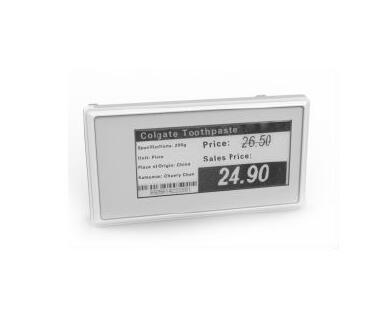 China ESLs grocery store digital price tags with color-customized LCD screen for sale