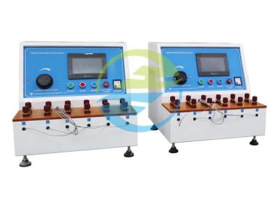 China PLC Control 0 - 125A Temperature Rise IEC Test Equipment 60884 Six Stations for sale