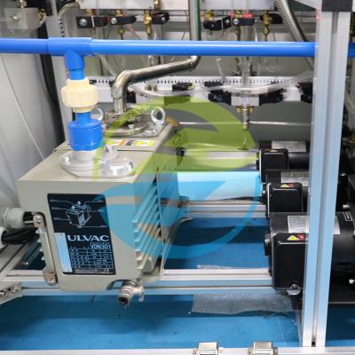 China Automatic Helium Leak Testing Equipment 3 Stations Accuracy 5.0E - 10Pa.m³/s Leak Testing Equipment for sale