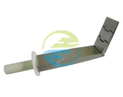 China Wedge-Shaped Test Finger Probe for Document Shredder Safety | IEC 61032 & EN 60950 Compliance Testing Tool – Precision Stainless Steel Probe 25mm × 80mm for sale