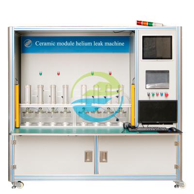 China Ceramic Component Multi-Station Helium Leak Testing Equipment | 500 pcs/h High Efficiency Leak Detection System for sale
