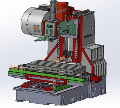 China 2100 mal Anpassung CNC-Fräsmaschine Vm540 mit Fanuc-System zu verkaufen
