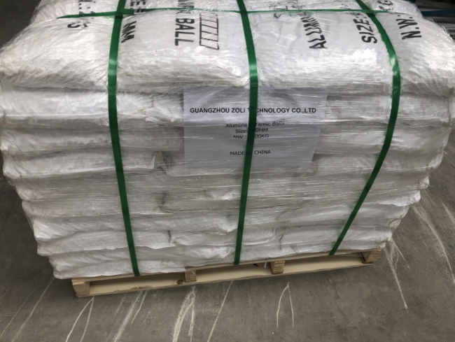 High density 92% Ceramic Alumina Ball media for industrial applications 6