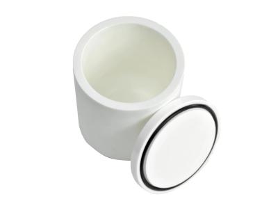China Shockproof Zirconia Ceramic Grinding Ball Mill Jar For Extreme Milling 400rpm for sale