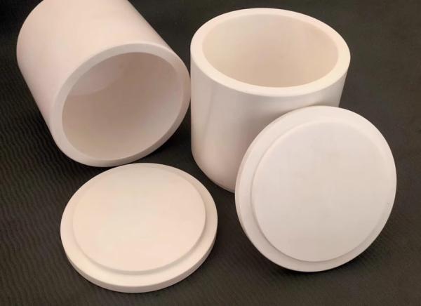 Quality Low Thermal Shock 5Y-TZP With Thermal Barrier Coating Zirconia Grinding Vessel for sale