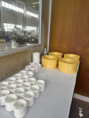China Ultra alta pureza 99,9% Jarras de rectificación de zircón Precisión de laboratorio en venta