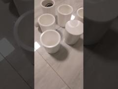 Laboratório Jar de diamante Vaso de moagem de zircônio resistente ao desgaste para desempenho duradouro