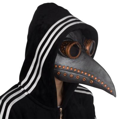 中国 Plague Doctor Bird Animal Latex Masks Punk Cosplay Hand Made 販売のため