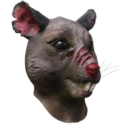 China Maskers van het kostuum de omhoog Dierlijke Latex, Rattus-Steun van Carnaval van het Ratten de Hoofdmasker voor Partij Te koop