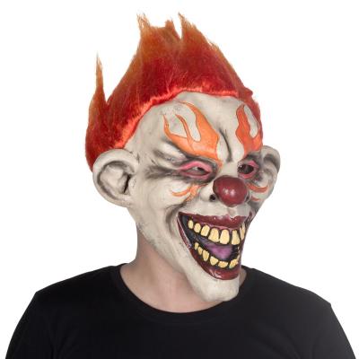 Cina Pagliaccio orribile Mask, maschera capa dei capelli del fuoco di approvazione del CE del demone per il cosplay in vendita