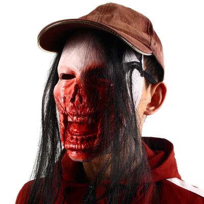China Het unisex- hoogst Gesimuleerde Zombielatex maskeert Eng Volwassen Gebruik Te koop