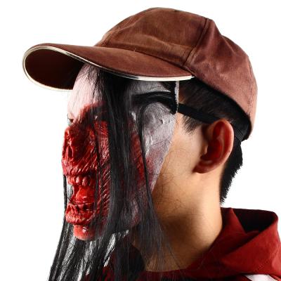 China Het unisex- hoogst Gesimuleerde Zombielatex maskeert Eng Volwassen Gebruik Te koop