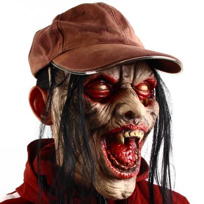 China Het enge Bloedige Latexkostuum maskeert Unisex- Realistisch voor Halloween Te koop