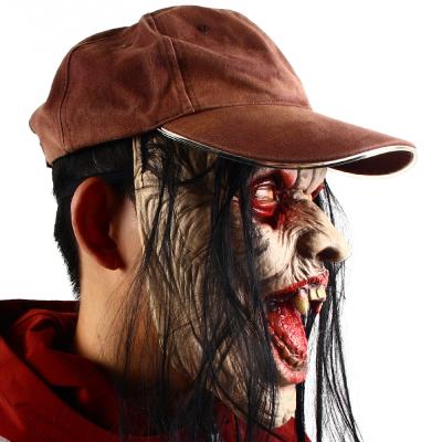 China Het enge Bloedige Latexkostuum maskeert Unisex- Realistisch voor Halloween Te koop