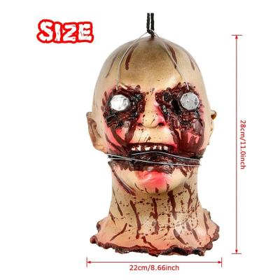 Cina Testa professionale sanguinosa realistica dello zombie dei puntelli della Camera frequentata in vendita