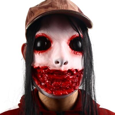 China Halve Enge de Maskers Enge Afschuwelijke Ongebruikte Ongedragen van Gezichtshalloween Te koop