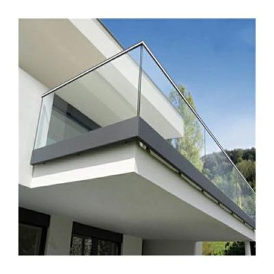 中国 U channel for fence glass wedge system tempered glass balcony 販売のため