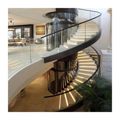 China Aluminium shoe base for glass balustrade handrail with glass aluminum deck stair railing Te koop