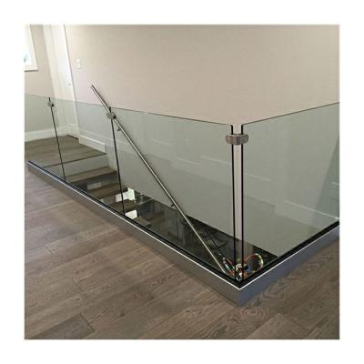 中国 Shoe base for vinyl fence outdoor glass railing system privacy fence on concrete patio 販売のため