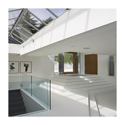 China Fiber 8mm aluminium u base glass stair guard à venda