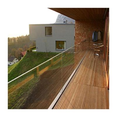 Китай 18mm aluminium shoe base balcony glass design balcony railing продается