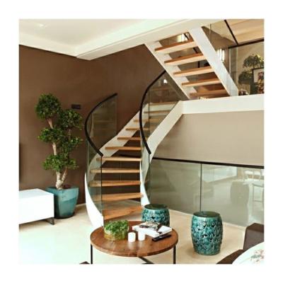 China 10mm shoe base glass balustrade staircase cost outdoor railing for stairs Te koop