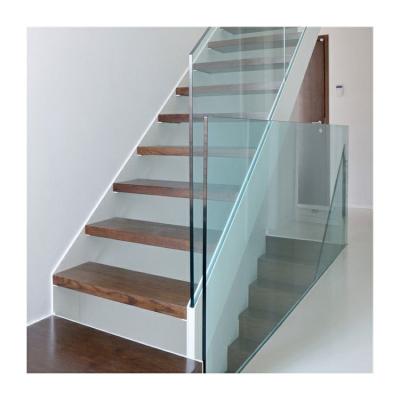 Cina Shoe base railing frameless glass railing thickness composite stair railing in vendita