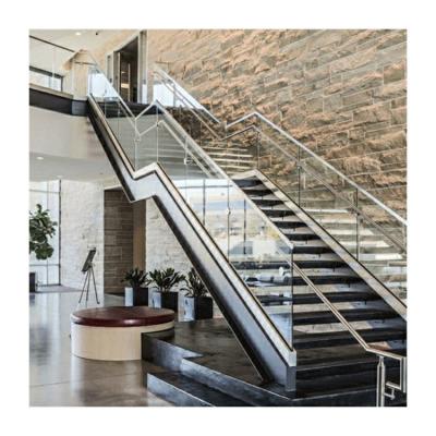 China Fencing shoe base glass clamp balustrade pressure treated stair railing à venda