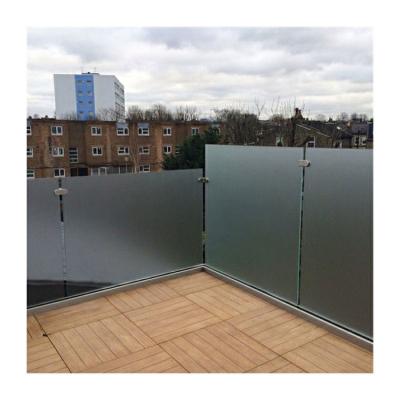 中国 Indoor glass balcony railings balcony glass railing modern balcony railing design Framelsee Handrail 販売のため