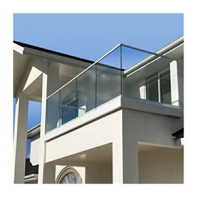 China High Quality Aluminum u channel Glass Balcony Railing Te koop