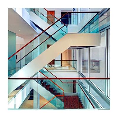 Cina Interior Railing Good Price Safety Handrails Balcony Glass Railings in vendita