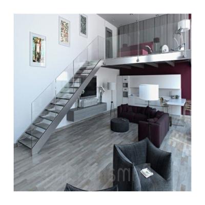 China 10mm U Channel Balustrade Modern Clear Glass Balcony Fence Customized Te koop